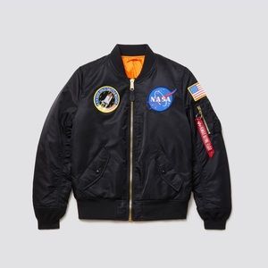 alpha industries Jackets & Coats | Rare Nasa Jacket Size Large | Poshmark
